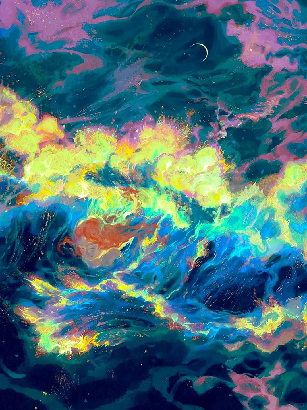 艺集网 (ARTUNS) | 发现 - 超美迪士尼氛围感染力画师|Emilyamiao