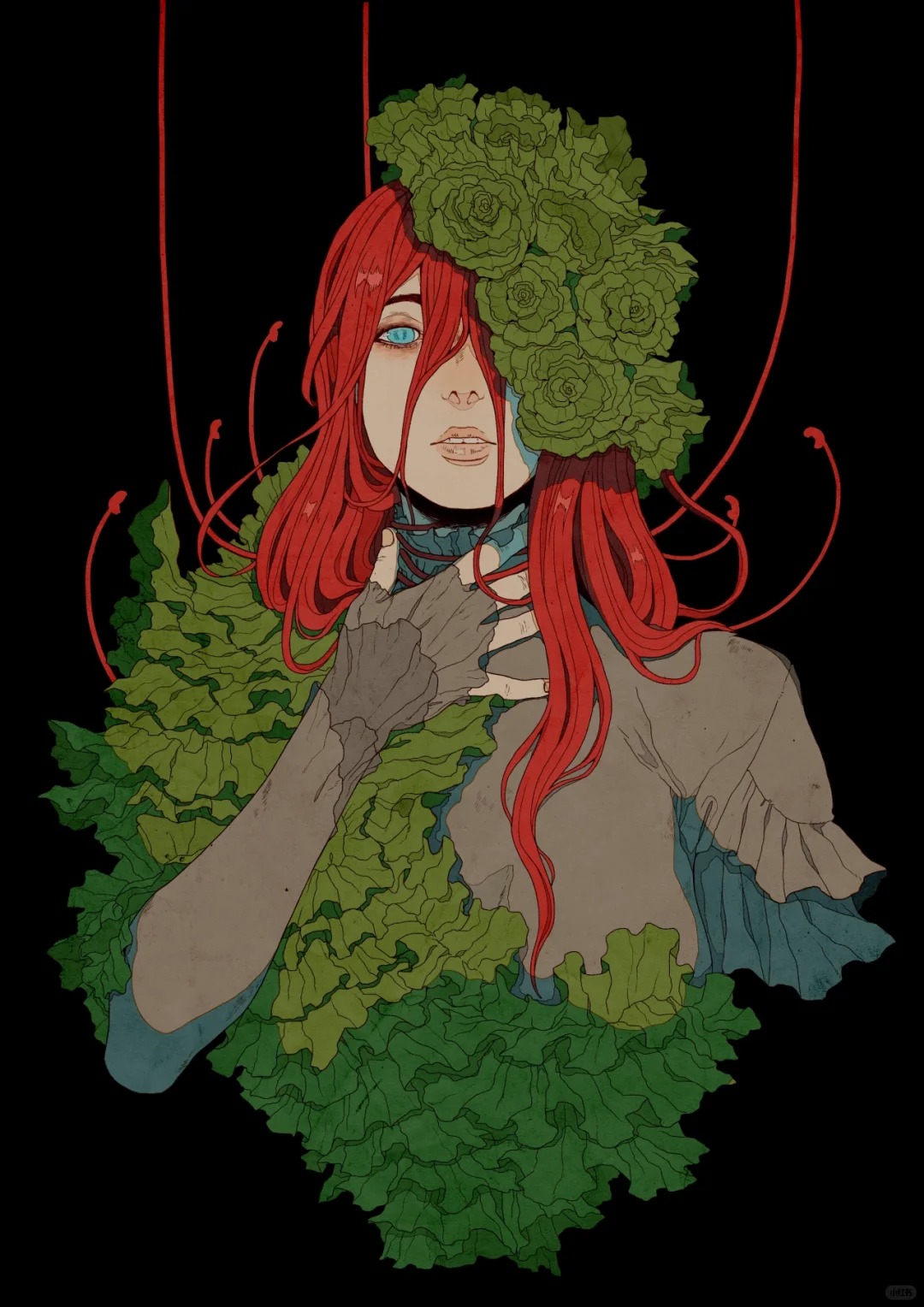 艺集网 (ARTUNS) | 发现 - Ionomycin的莫比斯风格插画|艺术与自然交响